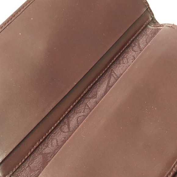 Furla | Bags | Furla Leather Wallet Smooth Leather Burgundy Red | Poshmark